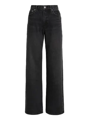 RAG & BONE Shea High-Rise Straight-Leg Jeans