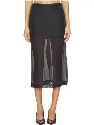 Rue Sophie Millen Skirt - Black
