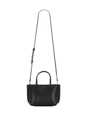 Tory Burch Perry Mini Tote Bag - Black