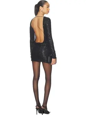 Superdown Vania Mini Dress - Black