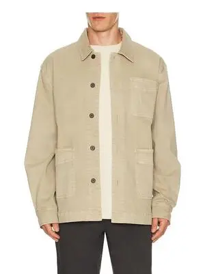 FAIR HARBOR Seaport Chore Jacket - Khaki