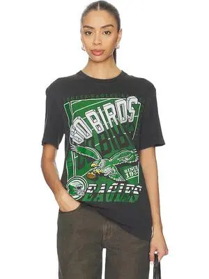 Junk Food Eagles Go Birds Vintage Tee - True Black