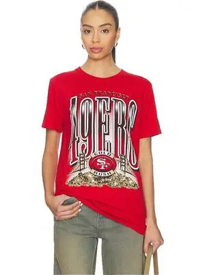 Junk Food 49ers Gold Rush Vintage Tee - Licorice