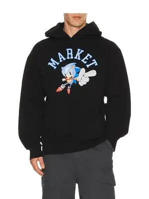 MARKET X Sonic No 1 Hoodie - Black