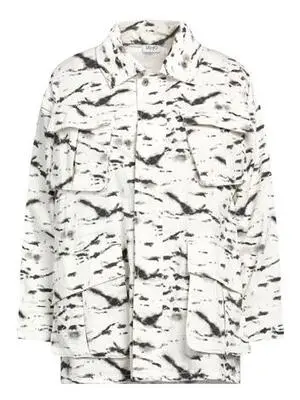 LIU •JO Cotton-elastane Safari Jacket - White