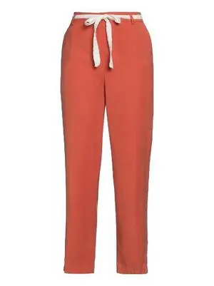 LIU •JO Tapered Twill Pants - Orange