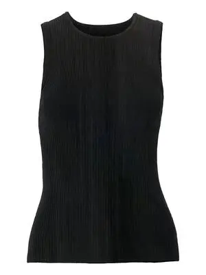 Carolina Herrera Ribbed Tank - Black