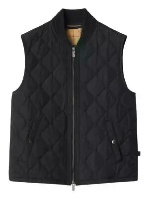Burberry Quilted Gilet - Black