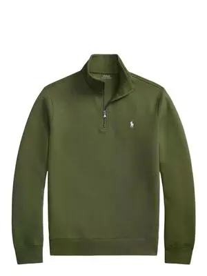POLO RALPH LAUREN Double-Knit Quarter-Zip Pullover