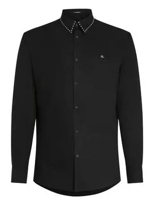 Karl Lagerfeld Stud-embellished Shirt - Black