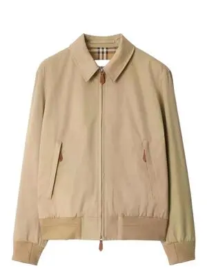Burberry Long-sleeve Collared Jacket - Neutrals