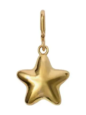 Burberry Engraved Star Charm - Gold