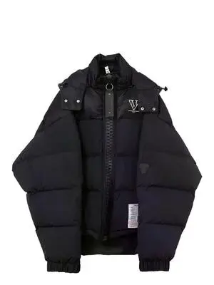 Mihara Yasuhiro Hooded Puffer Jacket - Black