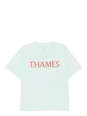 THAMES MMXX Letters T-shirt - Blue