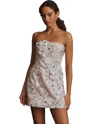 HELSI Caprice Strapless Mini Dress - White