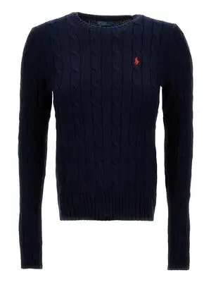 Polo Ralph Lauren Long Sleeve Cable Knit Pullover - Blue