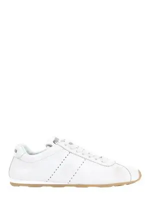 Miu Miu Leather Sneakers - White