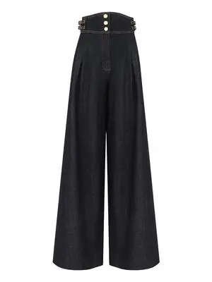Zimmermann Rebellion Pants - Blue