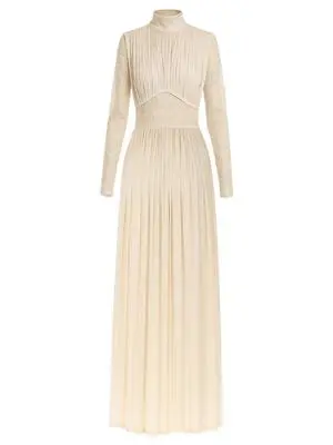 Zimmermann Draped Dress Ivory