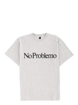 NO PROBLEMO Logo T-shirt - Grey