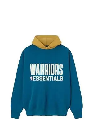 Fear Of God Essentials Warriors Sport Hoodie - Blue Sapphire/canyon