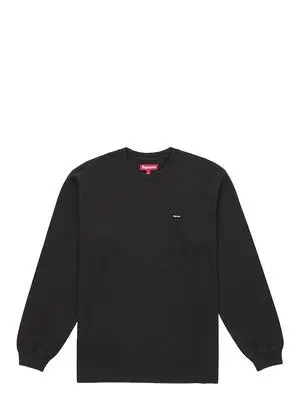 Supreme Small Box Long Sleeve Tee Shirt - Black