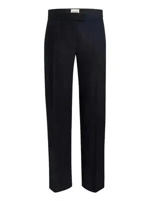 Khaite Callen Pinstripe Trousers - Blue