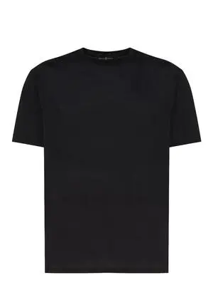 John Galliano Round-collar Cotton T-shirt - Black