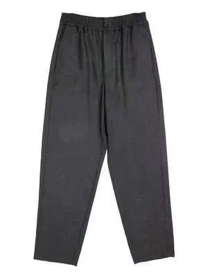 GRIFONI Elastic-waistband Trousers - Grey
