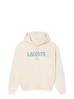 Lacoste Logo Hooded Sweatshirt - Neutrals