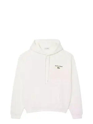 Lacoste Logo-detail Hoodie - White