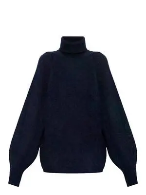 BY MALENE BIRGER Magoo Raglan-sleeve Turtleneck Sweater - Blue