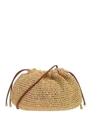 Ulla Johnson Lali Raffia Cross Body Bag - Neutrals