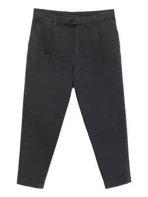 Eleventy Pleated-pocket Trousers - Grey