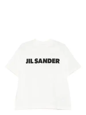 JIL SANDER Logo Crew-neck T-shirt - White