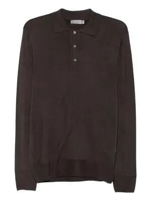 CANALI Button-placket Polo Shirt