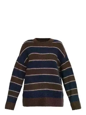 SAMSOE SAMSOE Striped Sweater
