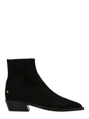 ANINE BING 45mm Pointed-toe Boots - Black