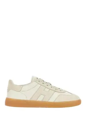 Hogan Panelled Low Top Sneakers - Neutrals