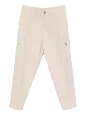 Eleventy Cotton Cargo Pants - Neutrals