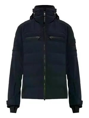 Bogner Hooded Zip-fastening Ski Jacket - Black