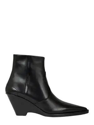 Etro 70mm Leather Ankle Boots - Black