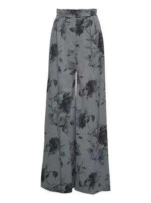 NISSA Floral-Print Trousers