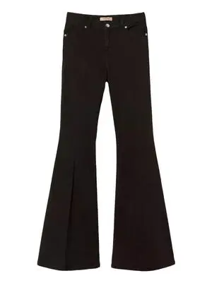TWINSET Flared Trousers - Black