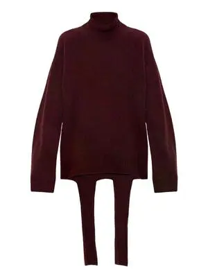 ISSEY MIYAKE Turtleneck Wool Sweater