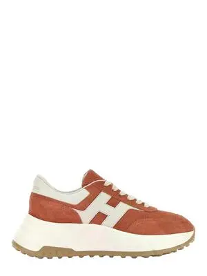 Hogan Hi-fi Suede Sneakers - Brown