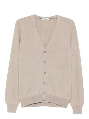GIUUNO Buttoned Cardigan - Neutrals
