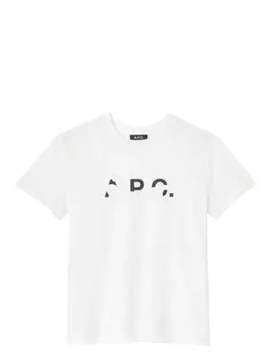 A.p.c. Logo-print T-shirt - White