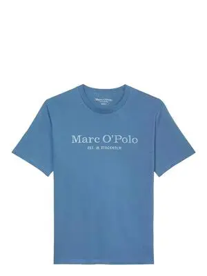 Marc O'polo Logo Print T-shirt - Blue