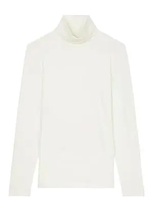 Marc O'polo High-neck Long-sleeve Top - White